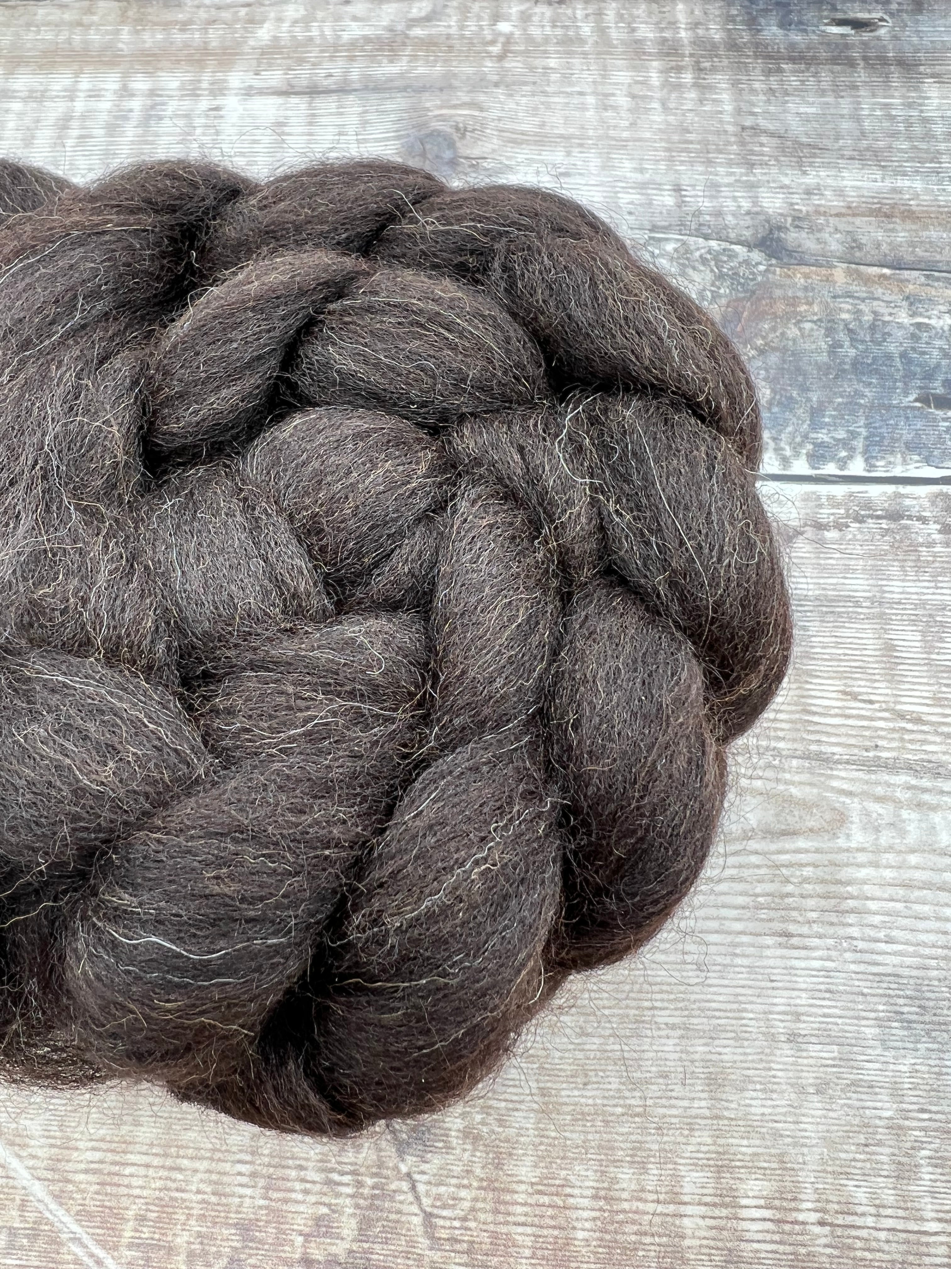 NATURAL WELSH TOP: BLACK – Wild Atlantic Yarns