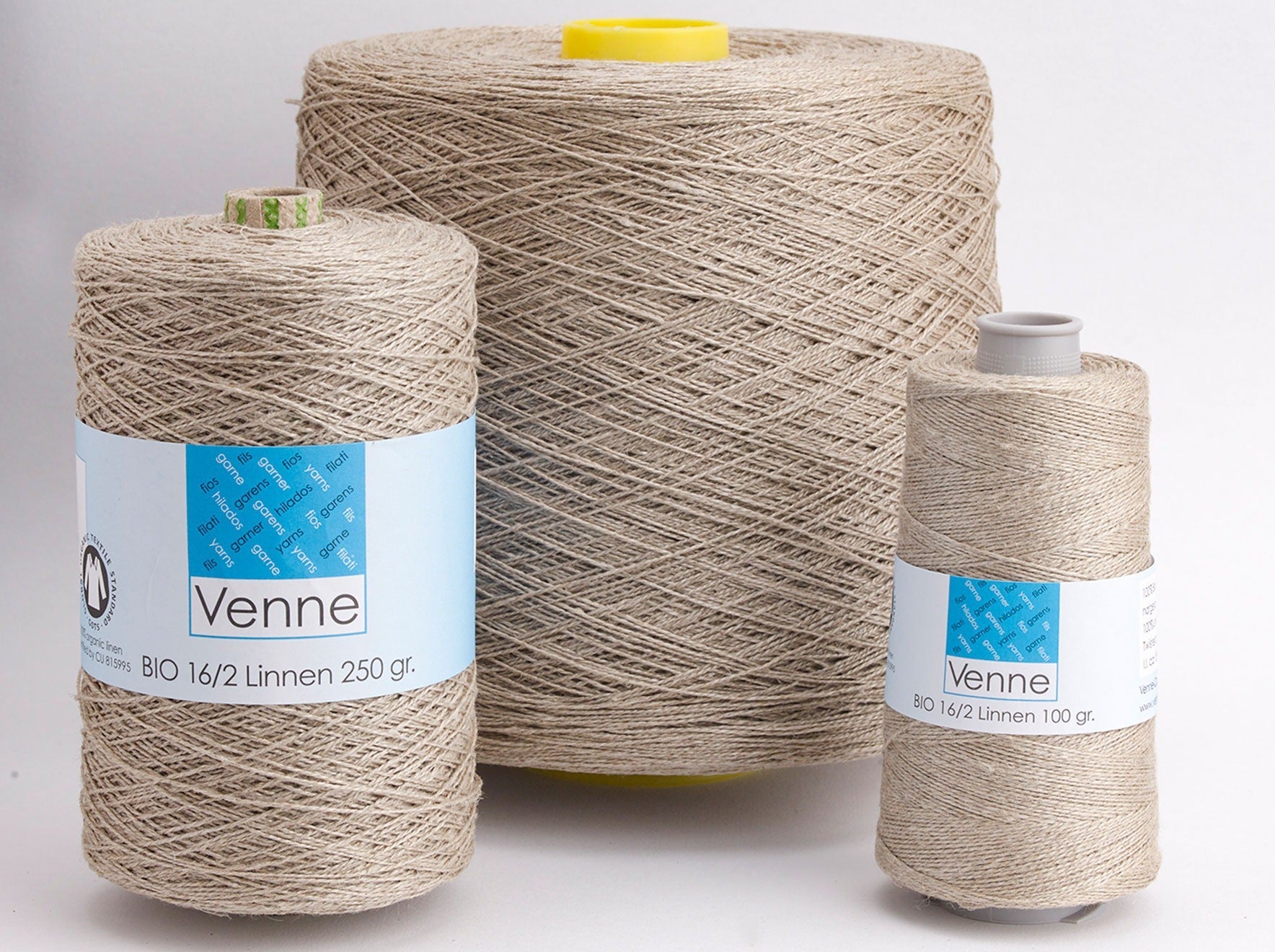 Venne Organic Natural Linen Yarn | Wild Atlantic Yarns